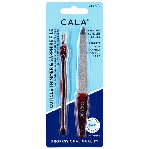 Cala Cuticle Trimmer & Sapphire File Combo