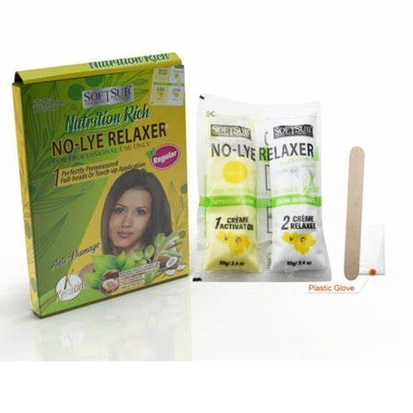 SoftSub Nutrition Rich No-Lye Relaxer - Single Packet