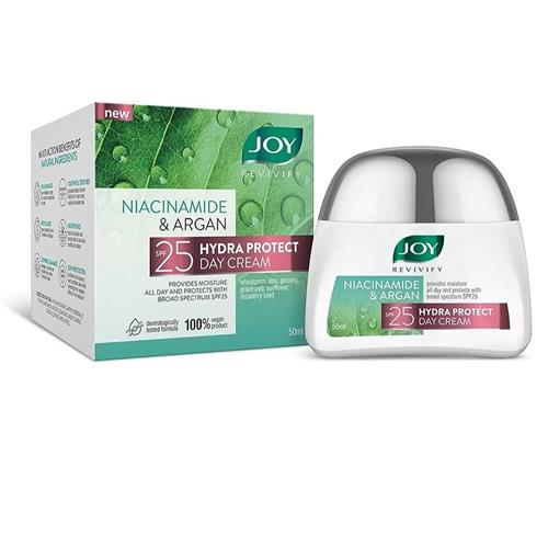 Joy Revivify Niacinamide & Argan Hydra Protect Day Cream SPF 25 – 50 m