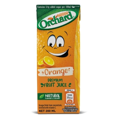 Orchard Orange Fruit Juice 200ml