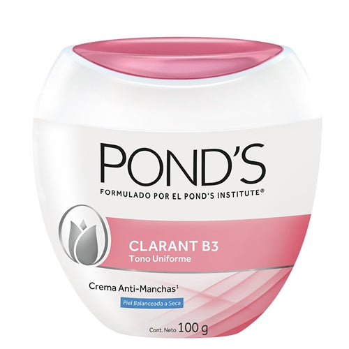 Pond's Clarant B3 Anti Blemish Cream, Balanced To Dry Skin 100g