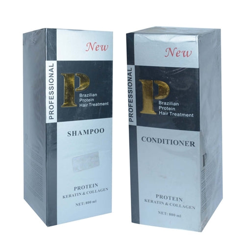 Professional Brazilian Protein Hair Treatment With Keratin & Collagen