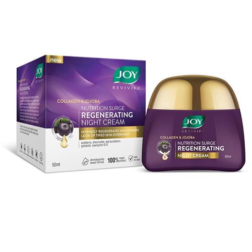 Joy Revivify Collagen & Jojoba Nutrition Surge Regenerating Night Crea