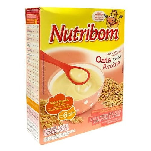 Nutribom Infant Cereal, Oats 300g