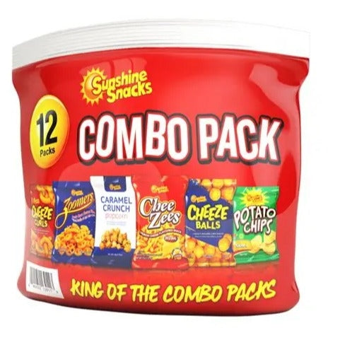 Sunshine Snacks Combo 12 packs