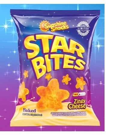 Sunshine Starbites, Zingy Cheese 25g