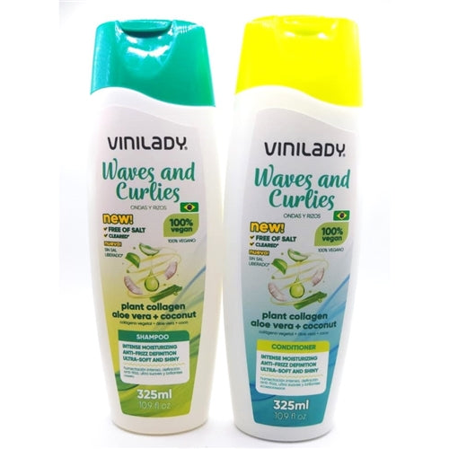 Vini Lady Waves & Curlies With UV Filter, Plant Collagen, Aloe Vera