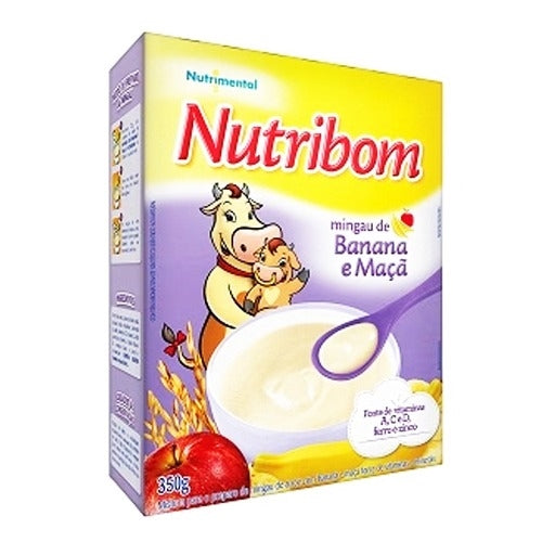 Nutribom Infant Cereal, Banana & Apple 300g