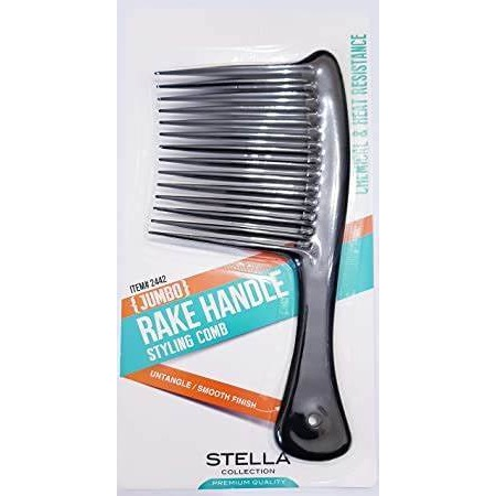 Stella Collection Jumbo Rake Handle Styling Comb