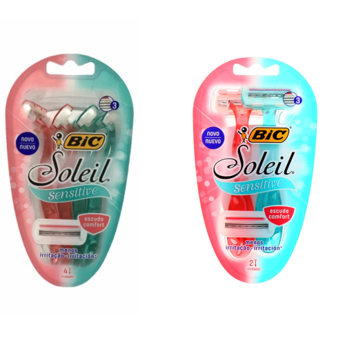Bic Soleil Sensitive Shaver For Women