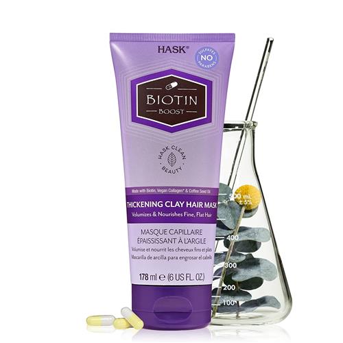 Hask Biotin Boost Thickening Clay Hair Mask 6 Oz