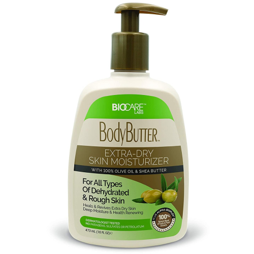 BioCare Labs Moisturizing Body Butter - Body Cream With Natural Shea B