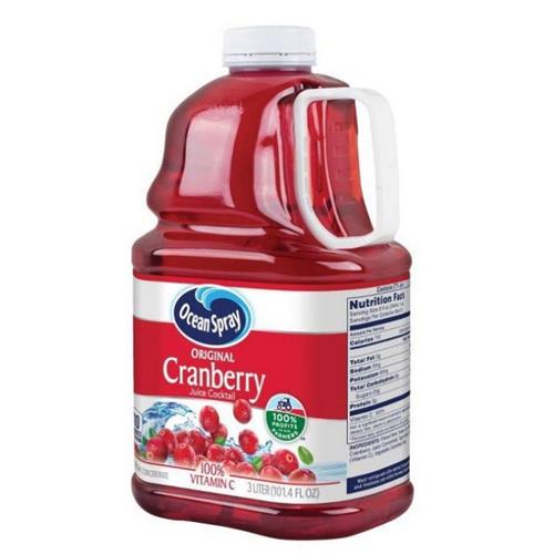 Ocean Spray Cranberry Juice - 3L Bottle
