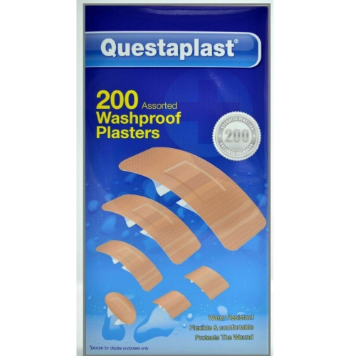 Questaplast Waterproof Plasters Water Resistant Flexible And Comfortab