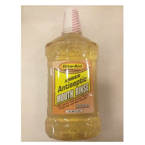 Rite-Aid Amber Antiseptic Mouth Rinse